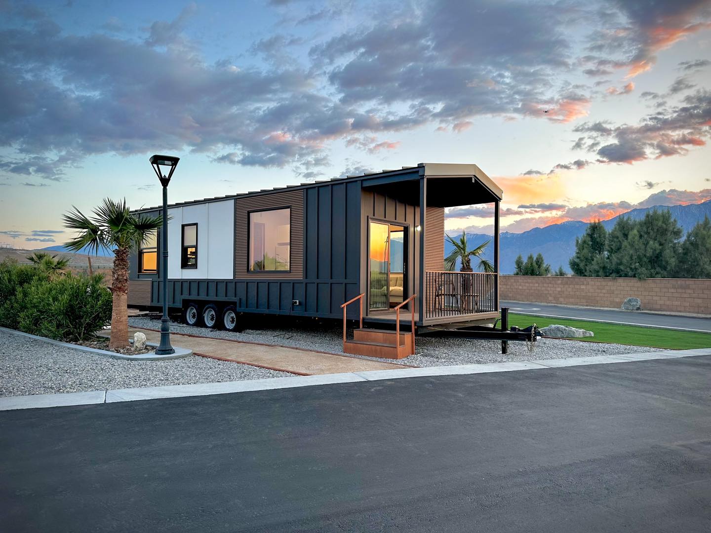 A 400-sqft Single-Level Tiny House with a Slide-Out Living Room! - Dream Big Live Tiny Co.